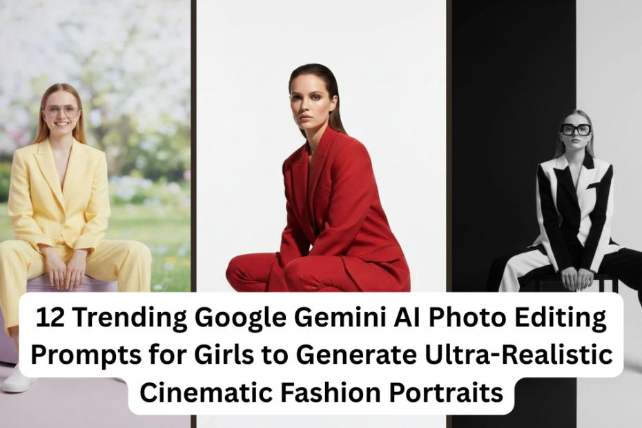 12 Trending Google Gemini AI Photo Editing Prompts for Girls to ...