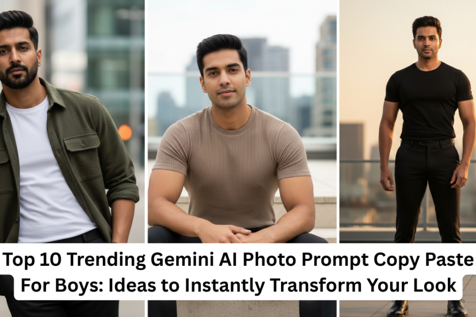 Top 10 Trending Gemini AI Photo Prompt Copy Paste For Boys: Ideas to ...
